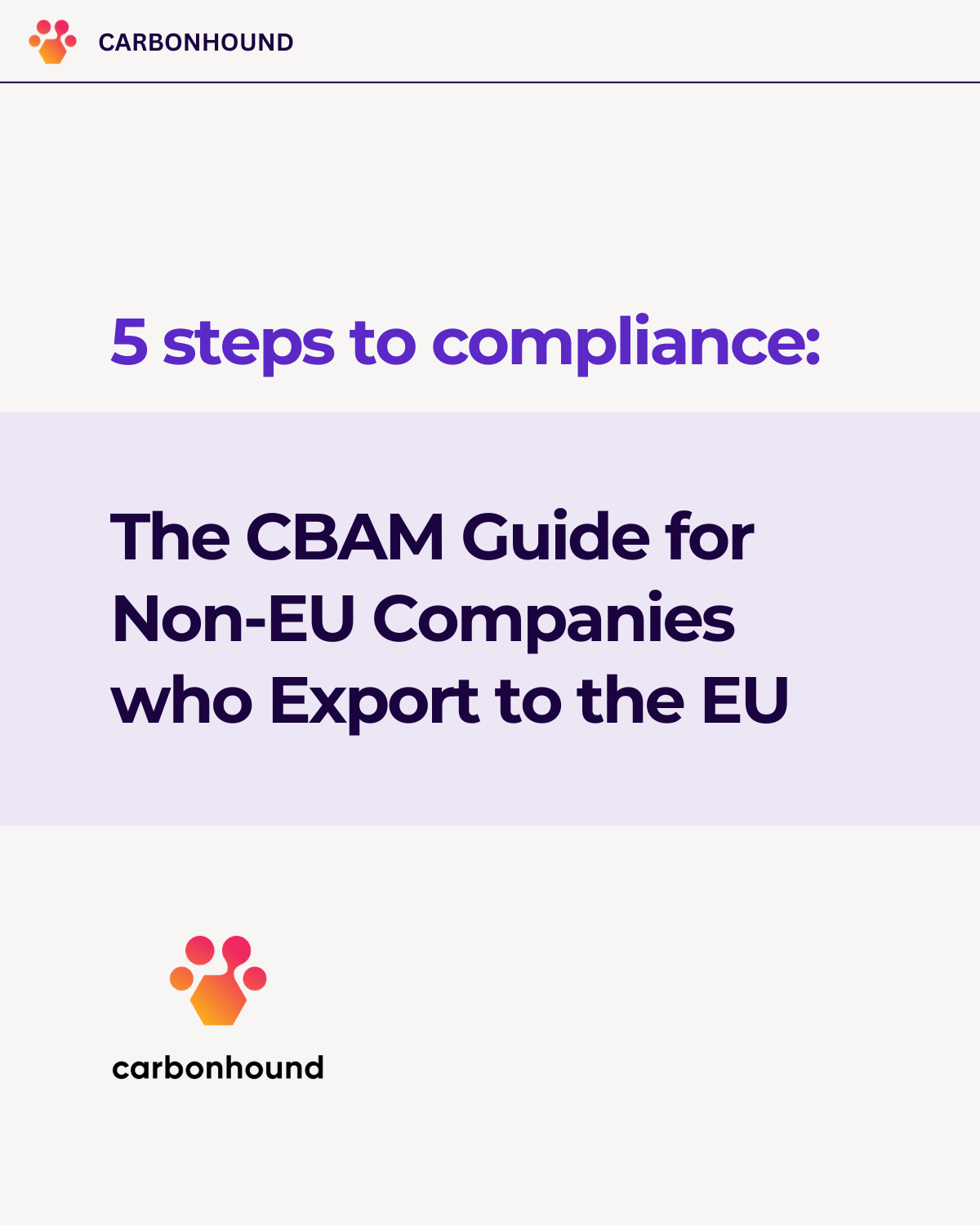 The CBAM Guide for non-EU Companies who Export to the EU - Carbonhound